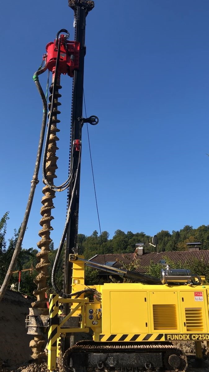 New: drilling with the CP25! - Fundex Equipment